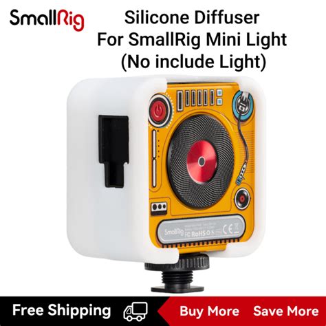Smallrig Silicone Diffuser For P96 P108 Mini Led Rgb Video Fill Light