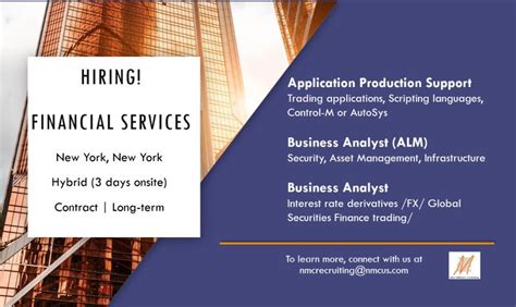 New Millenium Consulting On Linkedin Hiring Contractjobs Opportunity Businessanalyst