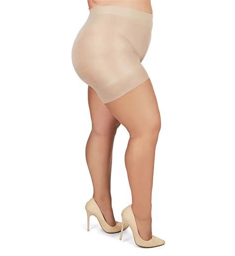 All Day Plus Size Sheer Control Top Pantyhose