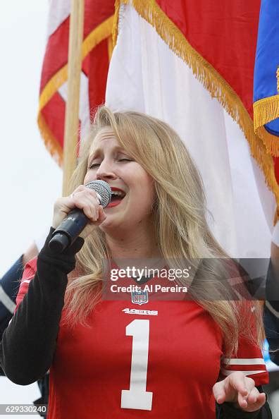 Actress Lindsay Ridgeway Performs The National Anthem When She News