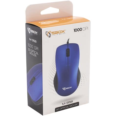 Mouse Sbox M 958 Blue Emag Ro