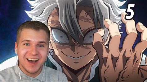 Реакция 5 серия 👺 Клинок Рассекающий Демонов Тренировка Хашира Youtube