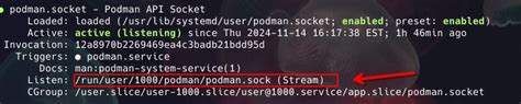 Using Podman Blendos