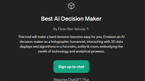 Best Ai Decision Maker Tool Information And Alternatives Cloudbooklet