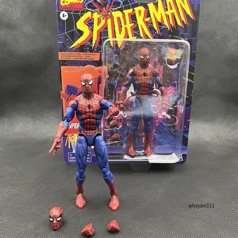 New 2023 Spiderman Action Figure Spider Man Legends Retro Series 6 Inch