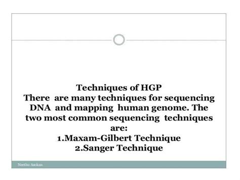 Genomics Human Genome Project And Dna Sequencing Pptx