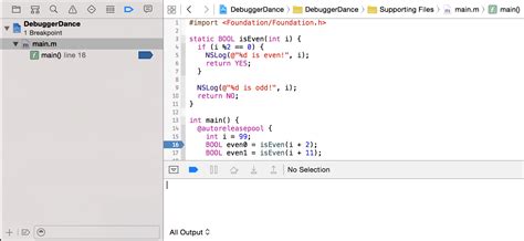 XCode的debug断点调试 ShaoYL 博客园