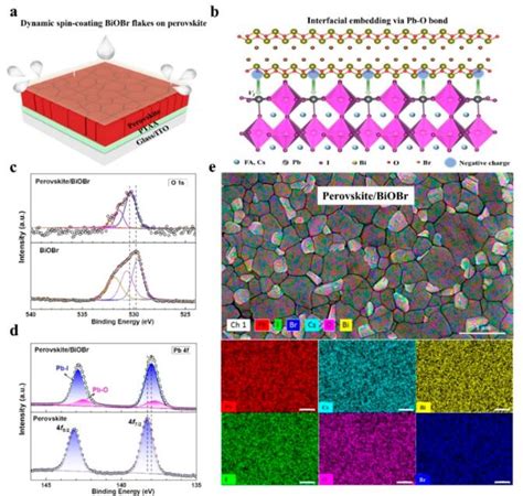 Interfacially Embedded Biobr Flakes Suppress C60 Interfacial Non