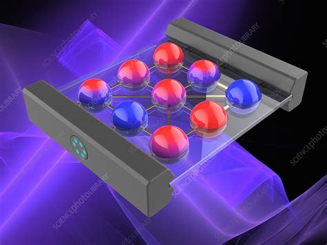 Quantum Handheld Computer Illustration Stock Image C046 7885 Science Photo Library