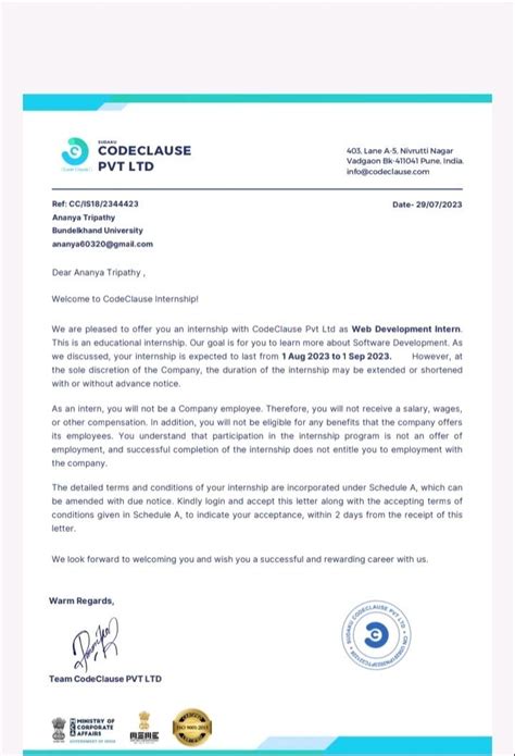 ananya tripathy on linkedin codeclause codeclause intern