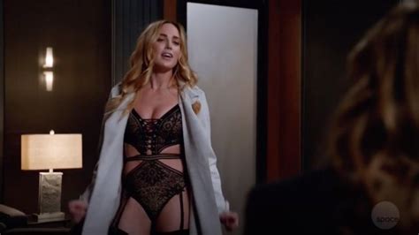 Victorias Secret Very Sexy Crochet Lace Teddy Worn By Sara Lance