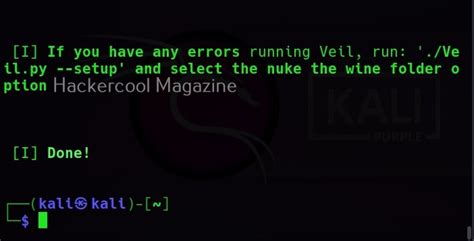 Beginners Guide To Veil Framework Hackercool Magazine