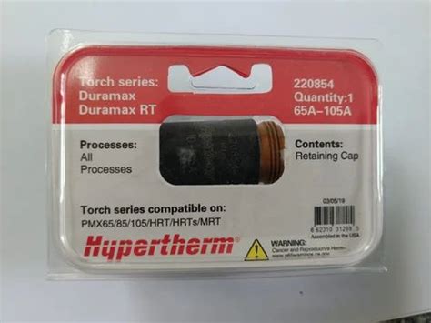 220854 Hypertherm Plasma Retaining Cap At Rs 1250 हाइपरथर्म प्लाज़्मा