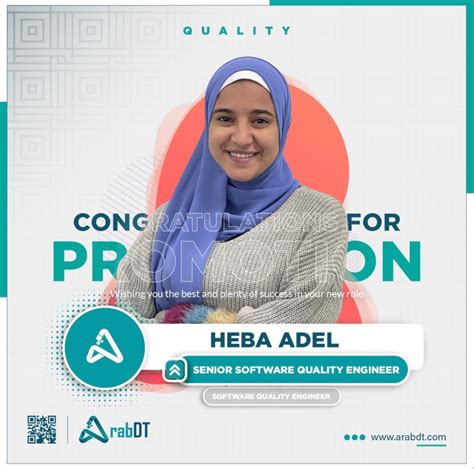 Heba Adel On Linkedin I Am Thrilled To Announce That I Have Been Promoted To Senior Software