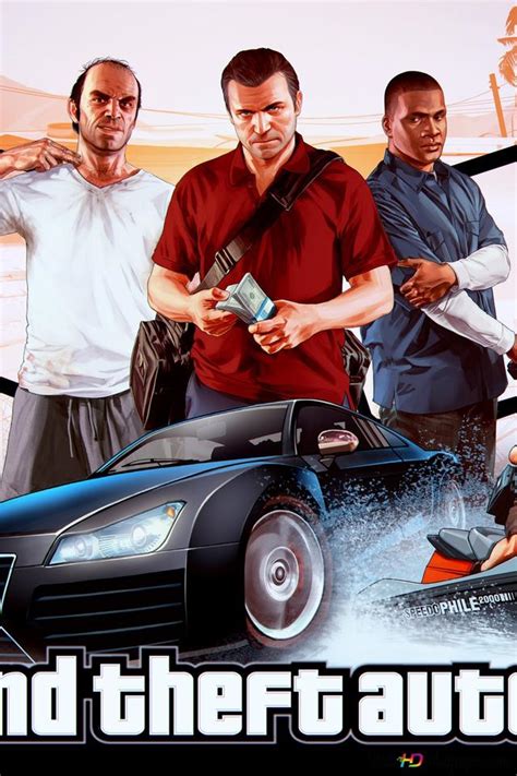 Gta V（侠盗猎车手）rockstar Games 海报 2k 壁纸下载