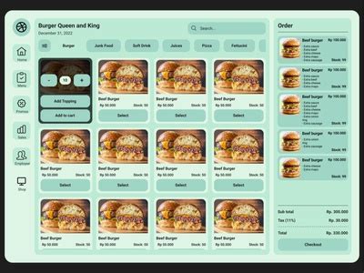 Point Of Sales App By Andrew Anggada On Dribbble