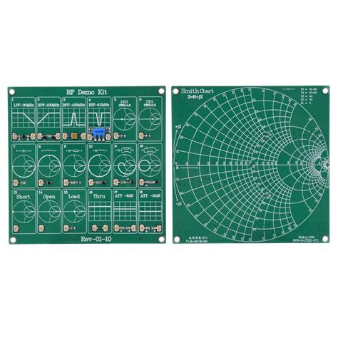 RF Demo Kit Board NanoVNA RF Test Module Filter Attenuator Module With UFL Patch Cord For
