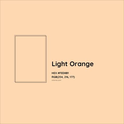 Pale Orange Color Code