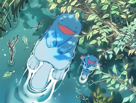 Quagsire Background Quagsire Pokemon Wallpaper Pokemon World