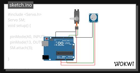 Potentiometerandservomotor Wokwi Esp32 Stm32 Arduino Simulator