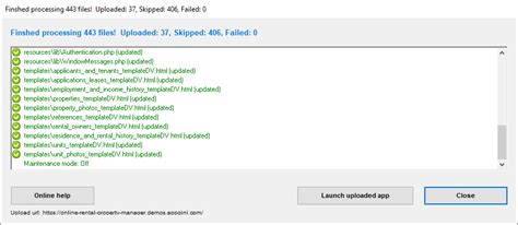 Automatic Application Uploader Appgini Documentation