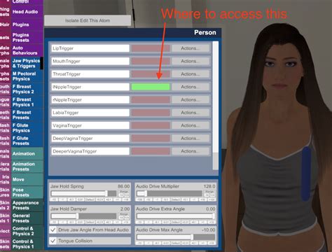 Question How To Access Whether Collision Trigger Is Active Virt A Mate Hub