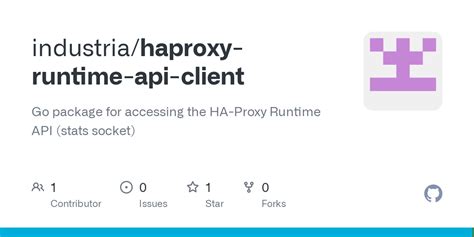 Github Industriahaproxy Runtime Api Client Go Package For Accessing The Ha Proxy Runtime Api