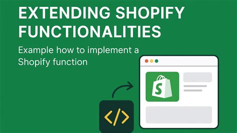 Extending Shopify Functionalities Example How To Implement A Shopify Function