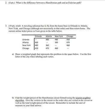 Answered 2 4 Pts What Is The Difference Bartleby
