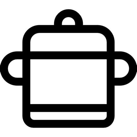 Pot Basic Rounded Lineal Icon