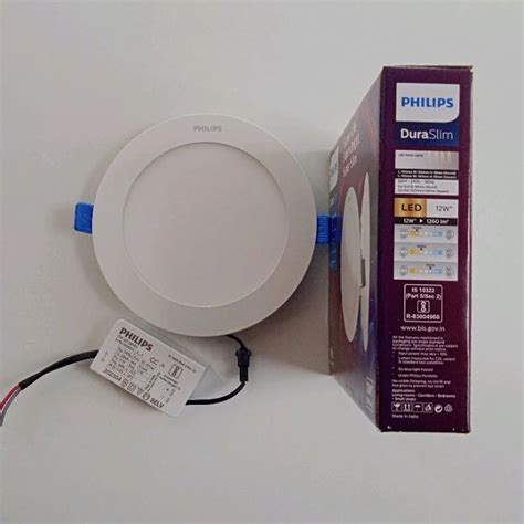 12w Philips Dura Slim Led Panel Light Warm White Round At ₹ 829 Piece In Bengaluru