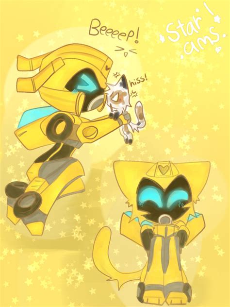 Bumblebee Loves Kittys By Starams On Deviantart