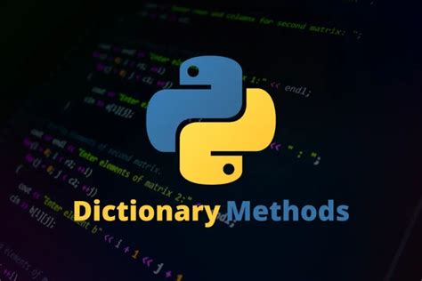 Dict Trong Python Hướng Dẫn Sử Dụng Và Các Phương Thức Cơ Bản
