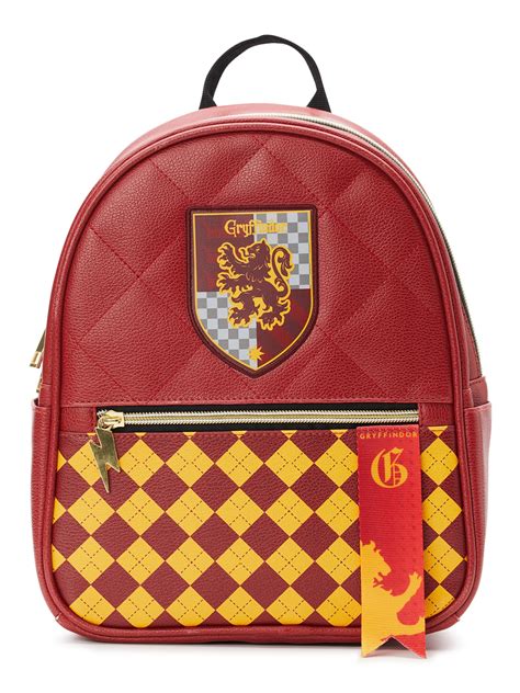Harry Potter Gryffindor Womens Mini Backpack Red