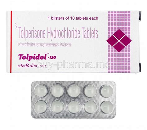 Buy Tolpidol Tolperisone Online