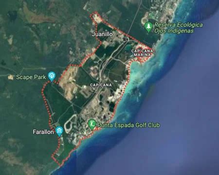 Sanctuary Cap Can A Resort Map Cap Cana Sanctuary Map Yrcky