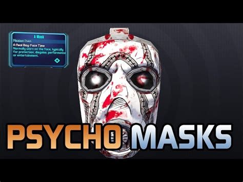 Psycho Borderlands 2 Mask