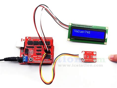 5kg Resistive Thin Film Pressure Sensor Module For Arduino