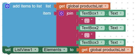 List View Element MIT App Inventor Help MIT App Inventor Community