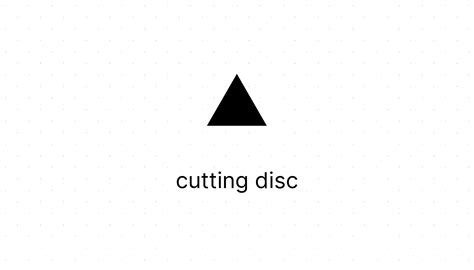 Cutting Disc Eezee