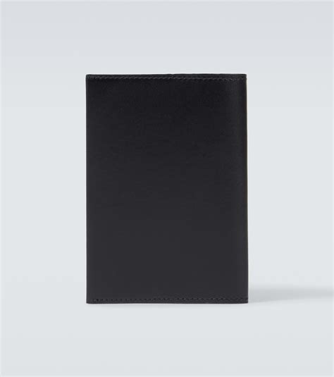 Leather Passport Holder In Black The Row Mytheresa