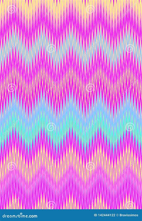 chevron zigzag wave pattern olive green yellow abstract art background