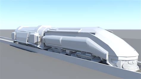 Modeling A Sci Fi Train — Polycount