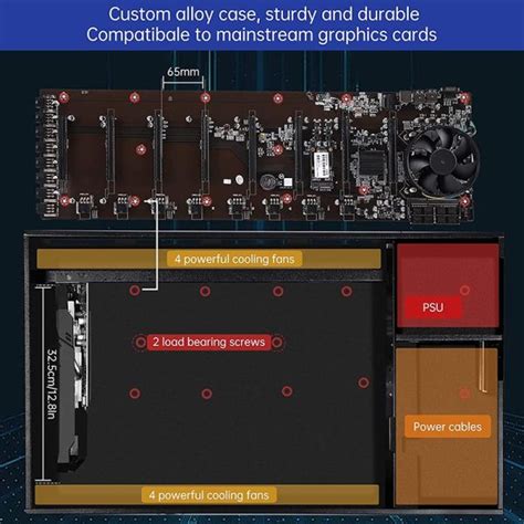 GPU Mining Rig With Graphics Cards GPU Miner For Crypto Mining NiceAsicMiner