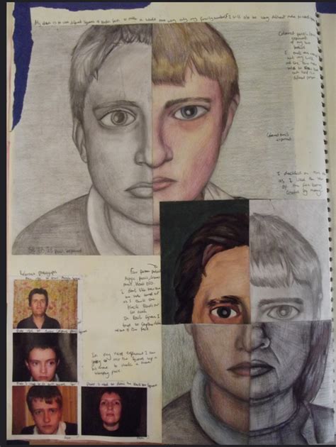 A Level Art Gcse Art Elements Of Art Art Classroom Artist Books Art Lessons Portraiture