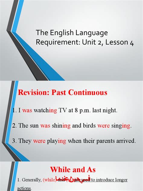 unit 2 lesson 4 pdf grammar linguistics