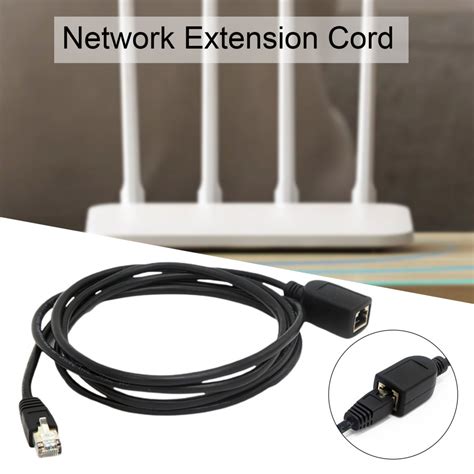 Network Extension Cable Shielded High Speed Anti Interference Lossless