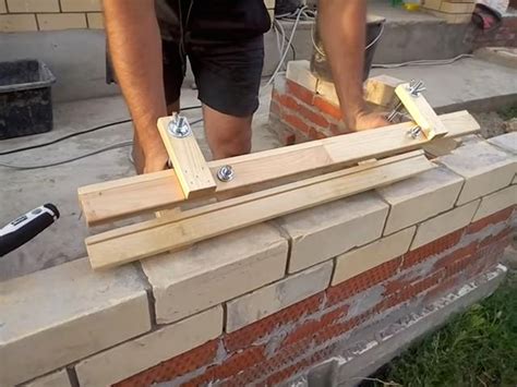 How To Make A Bricklaying Device Building DIY