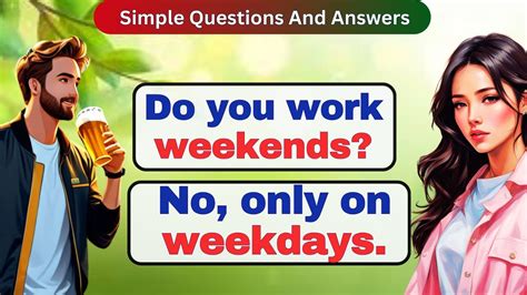 Simple English Conversation | Learn English |100 Basic Questions and Answers for Beginners - YouTube