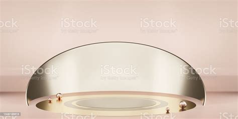 제품 디스플레이 3d 일러스트를 위한 프리미엄 스튜디오 연단의 기하학적 플랫폼 미니멀리스트 장면 스테이지 0명에 대한 스톡 사진 및 기타 이미지 Istock